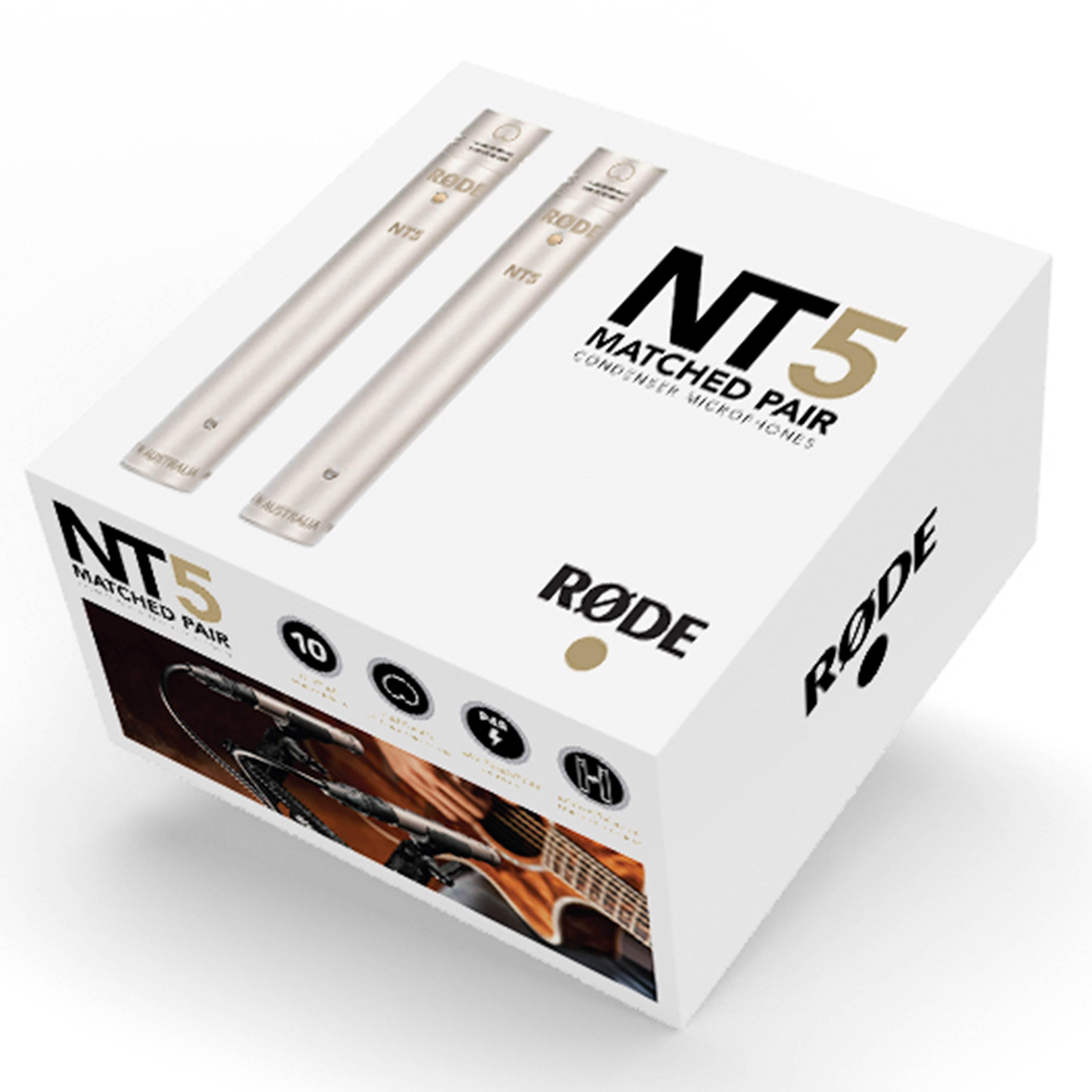 Rode NT5-MP Set Stéréo (Matched Pair) - Micro statique Univers Sons