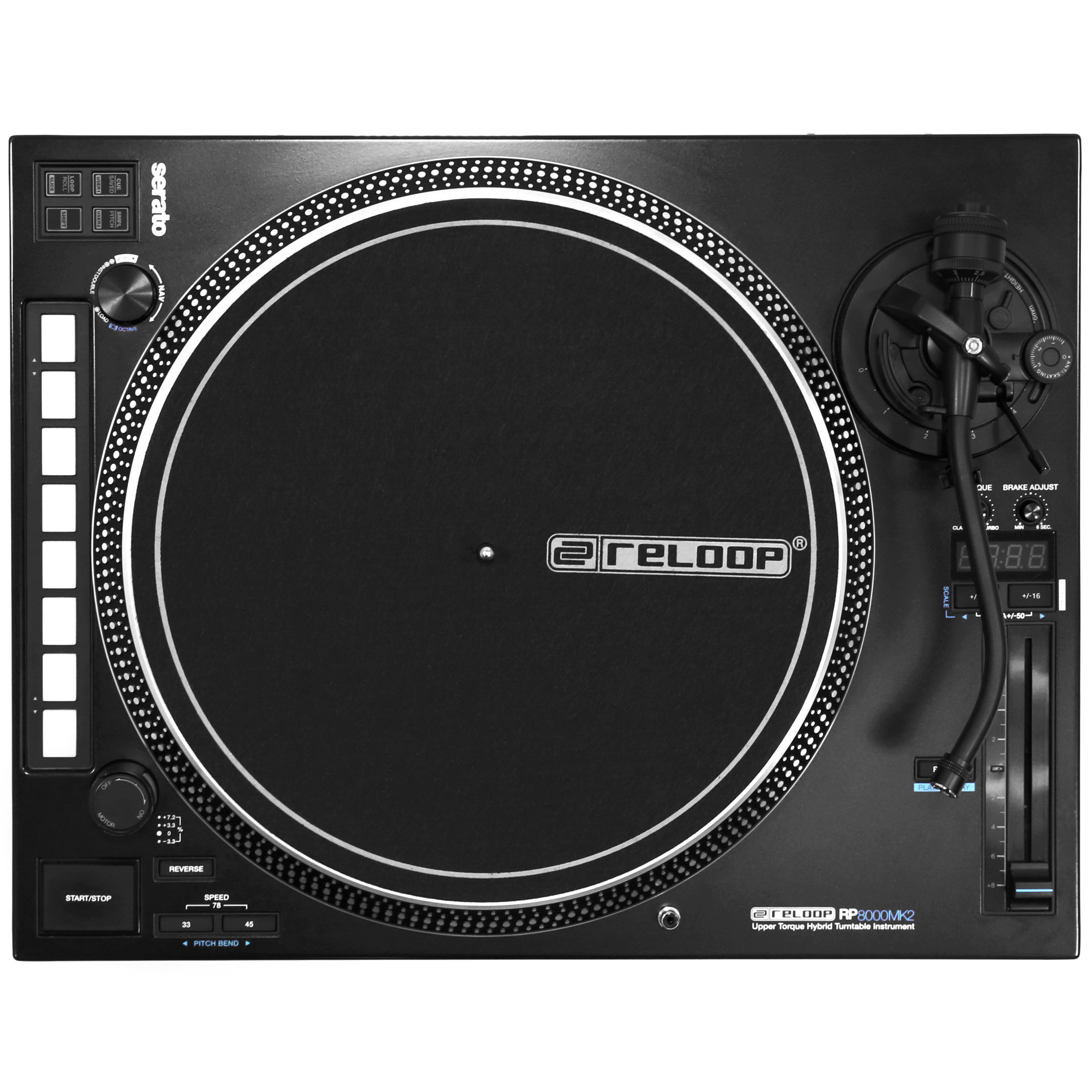 Reloop RP 8000 MK2 - Platine à entrainement direct Univers Sons