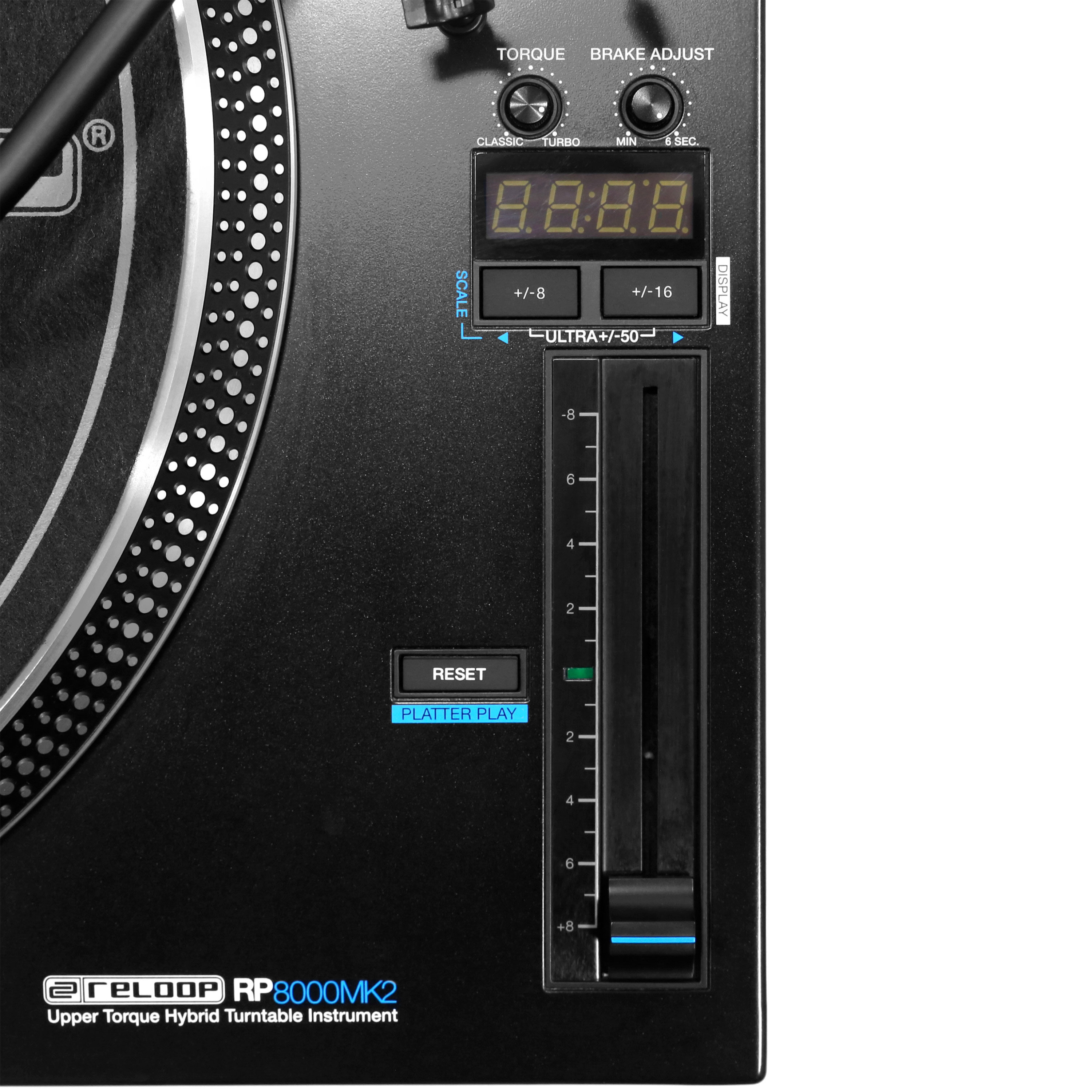 Reloop RP 8000 MK2 - Platine à entrainement direct Univers Sons