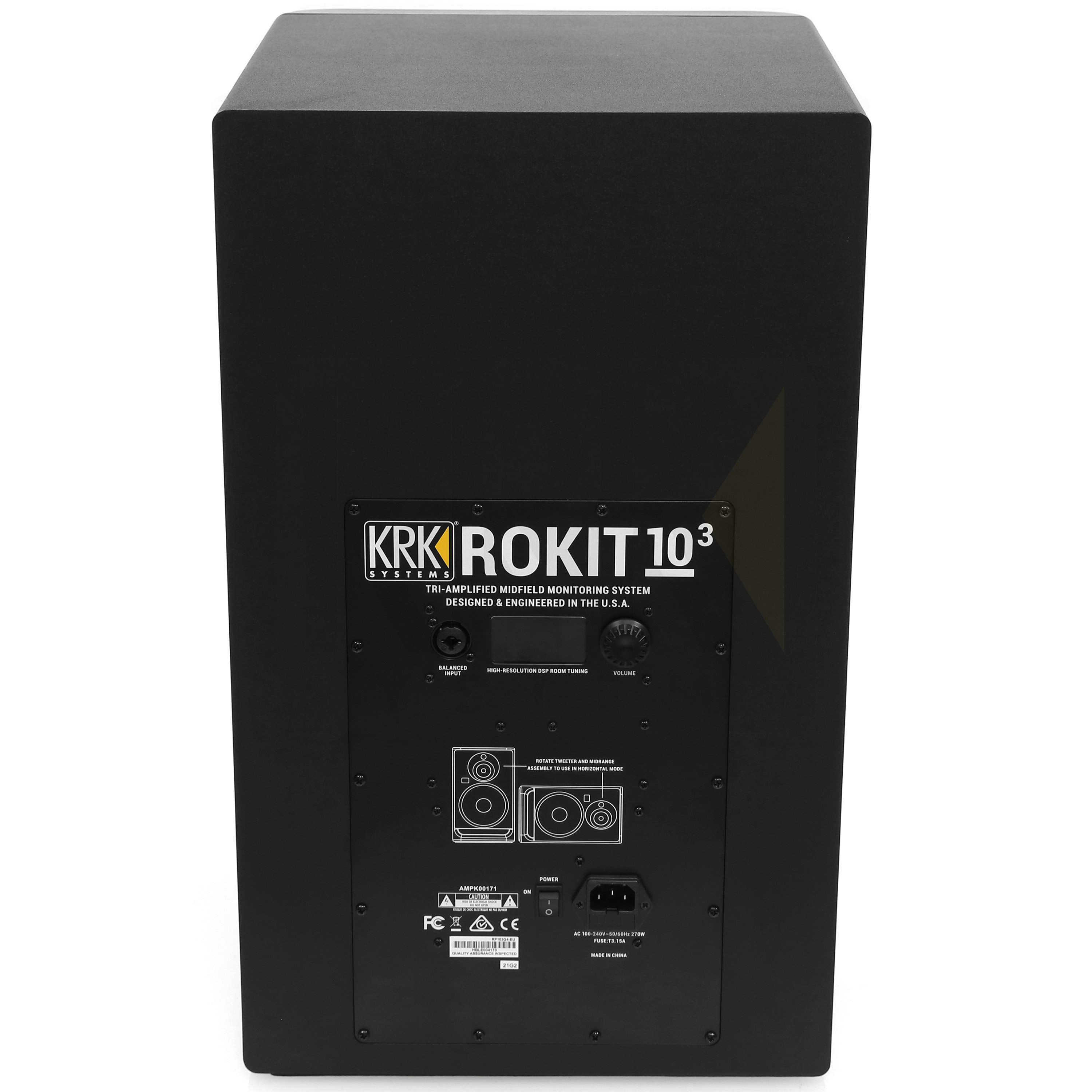 Krk Rokit RP10-3 G4 (la pièce) - Enceinte de monitoring Univers Sons