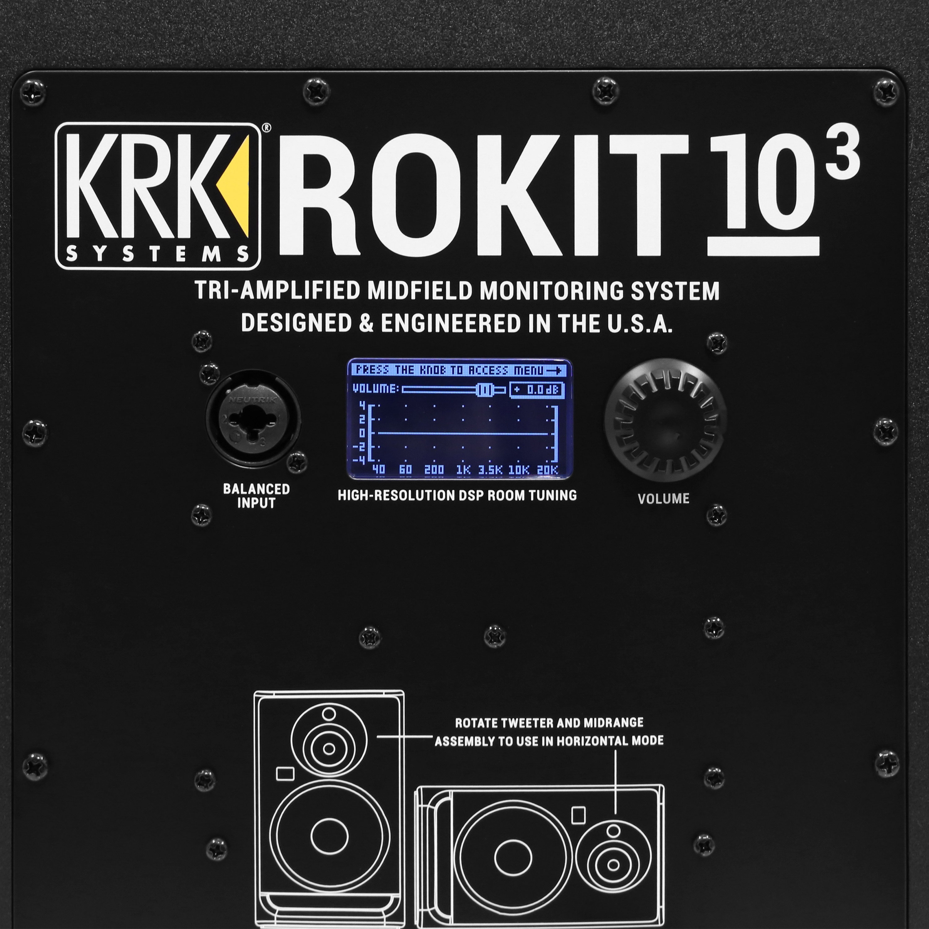 Krk Rokit RP10-3 G4 (la pièce) - Enceinte de monitoring Univers Sons