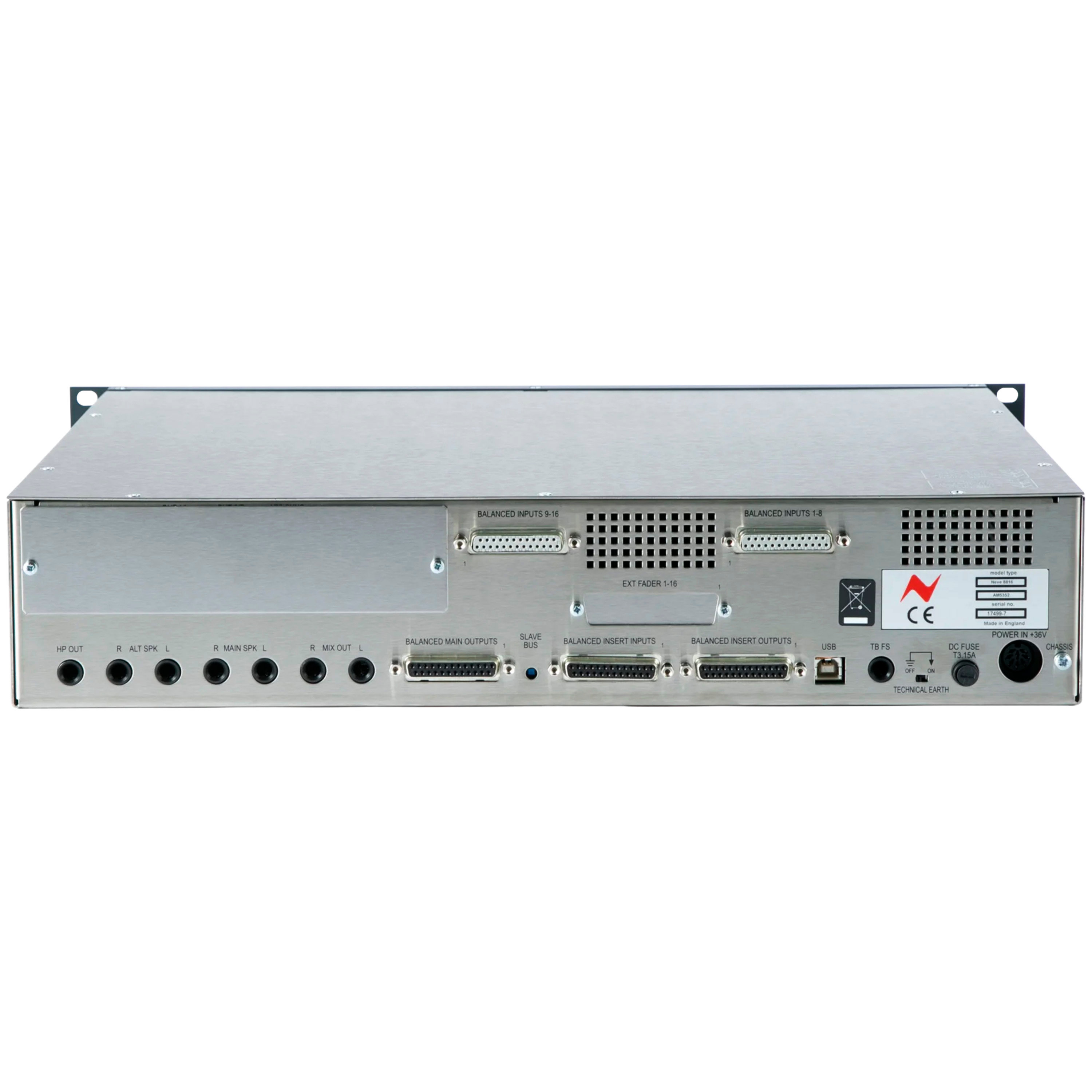 Neve 8816 Summing Mixer - Tranche de console Univers Sons