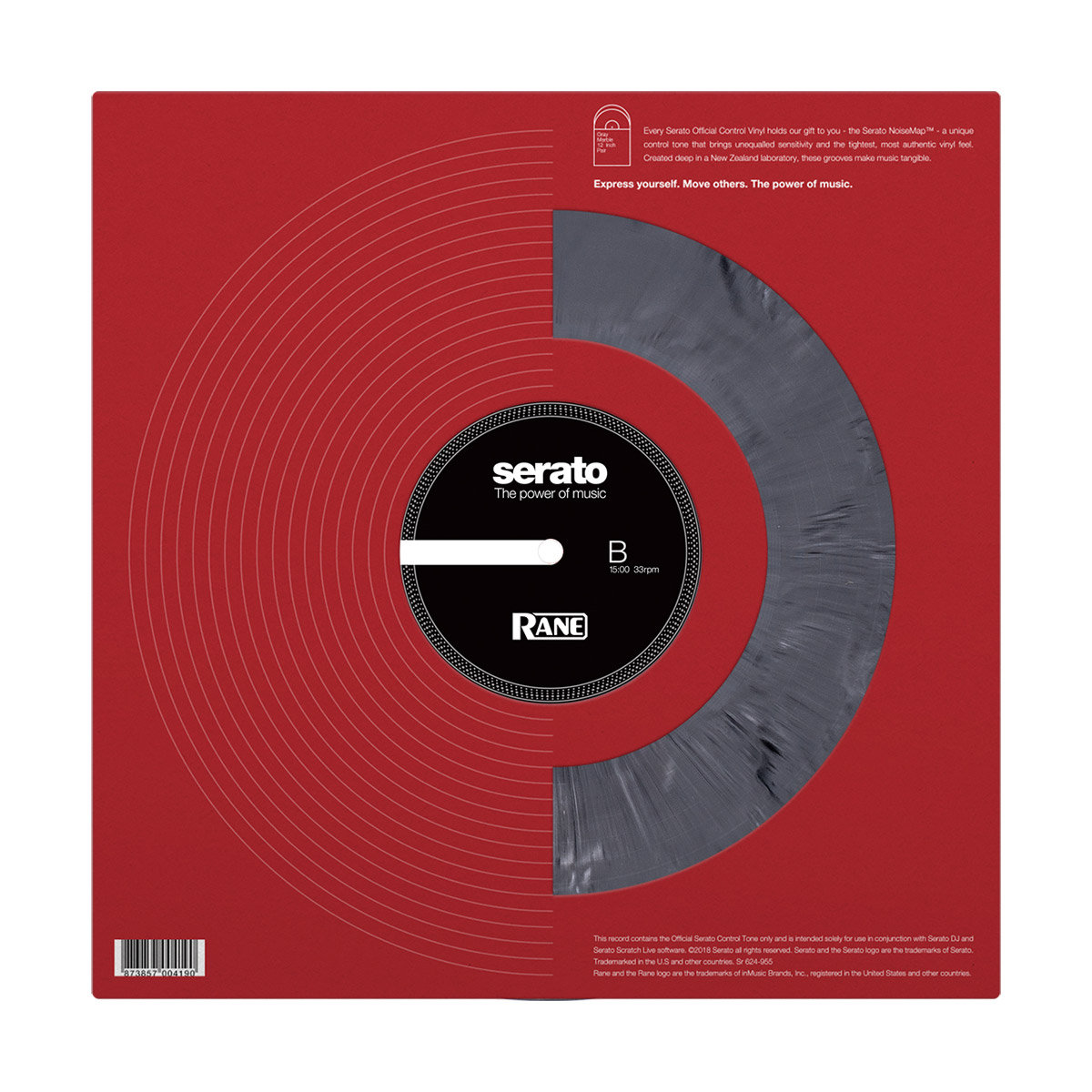 Serato Paire Vinyl Control Tone X Rane Marbled Grey - Logiciel de ...