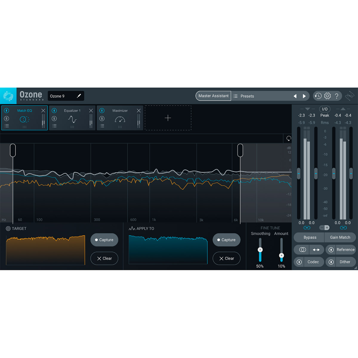Izotope Ozone 9 Standard - Logiciel instruments virtuels Univers Sons