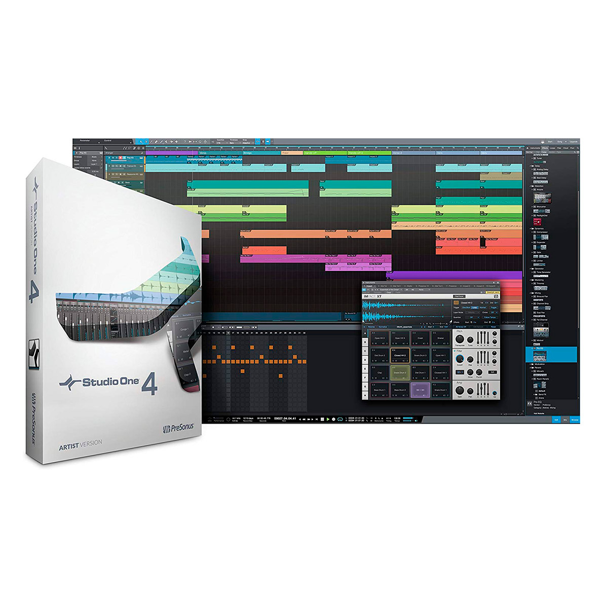 Presonus Audiobox iTwo Studio Bundle 2 - Pack MAO Univers Sons