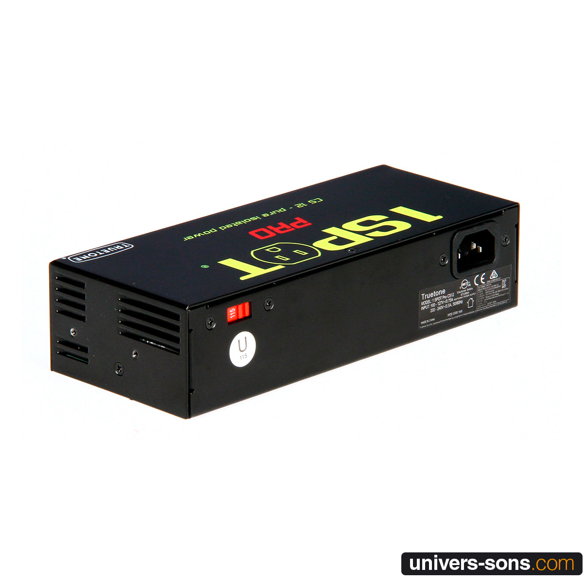 Truetone 1 SPOT PRO CS12 - Alimentation pédale Univers Sons