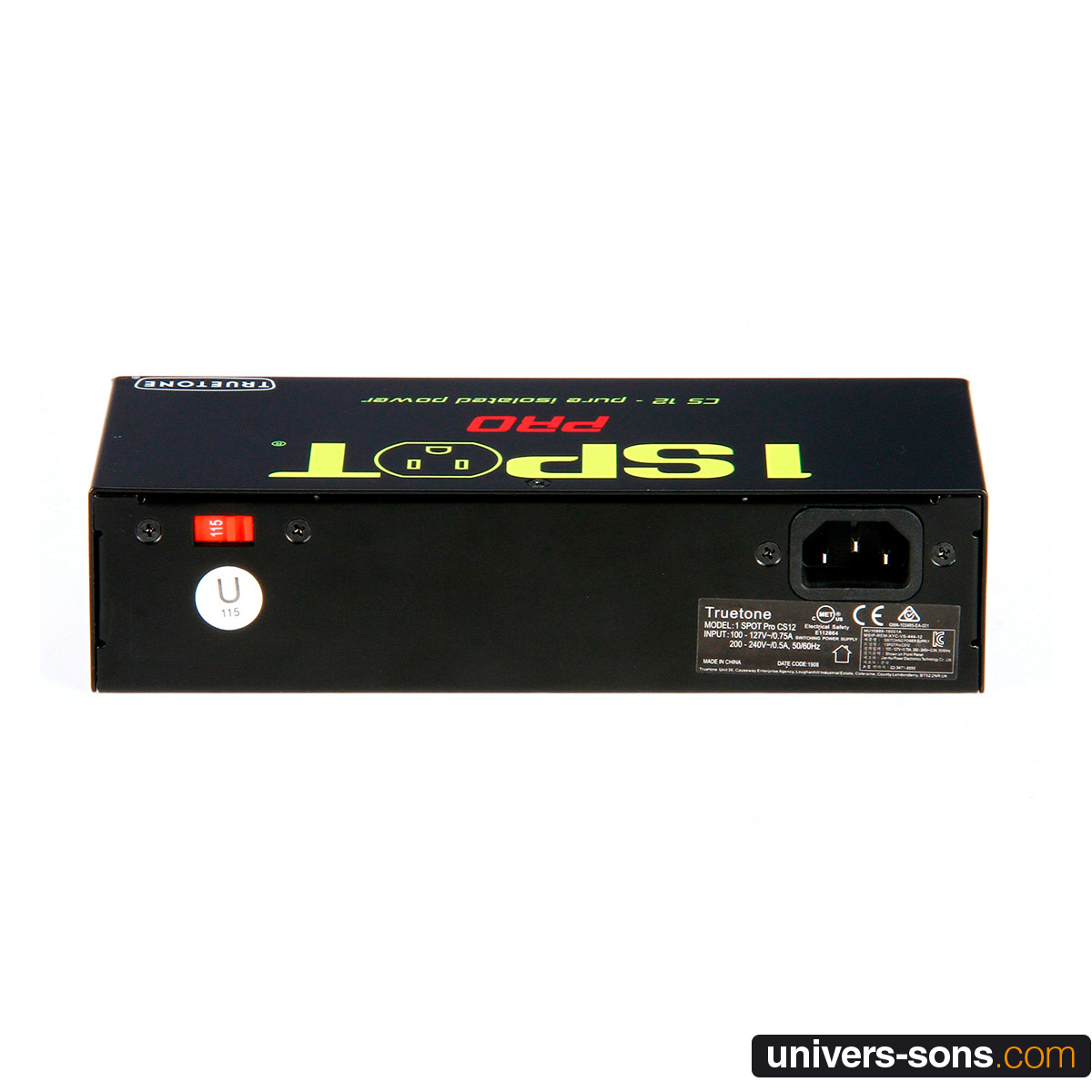 Truetone 1 SPOT PRO CS12 - Alimentation pédale Univers Sons