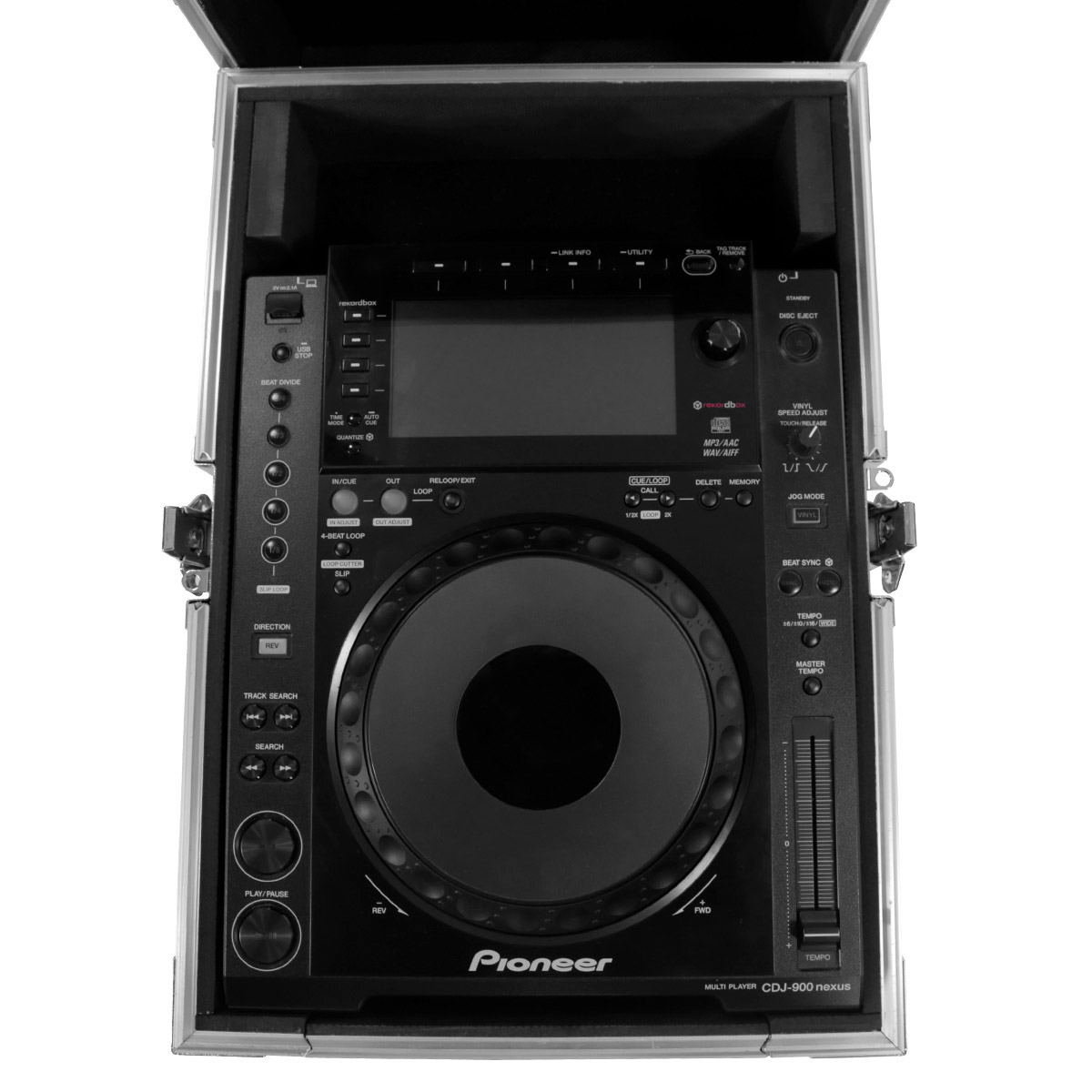Pioneer DJ CDJ 900 Nexus + Flight Case - Platine CD MP3 à plat Univers Sons