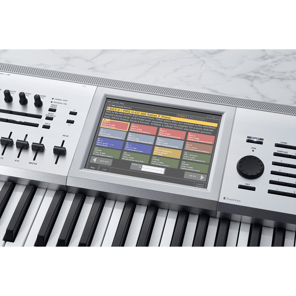 Korg Kronos 2 61 Titanium - Synthétiseur Univers Sons