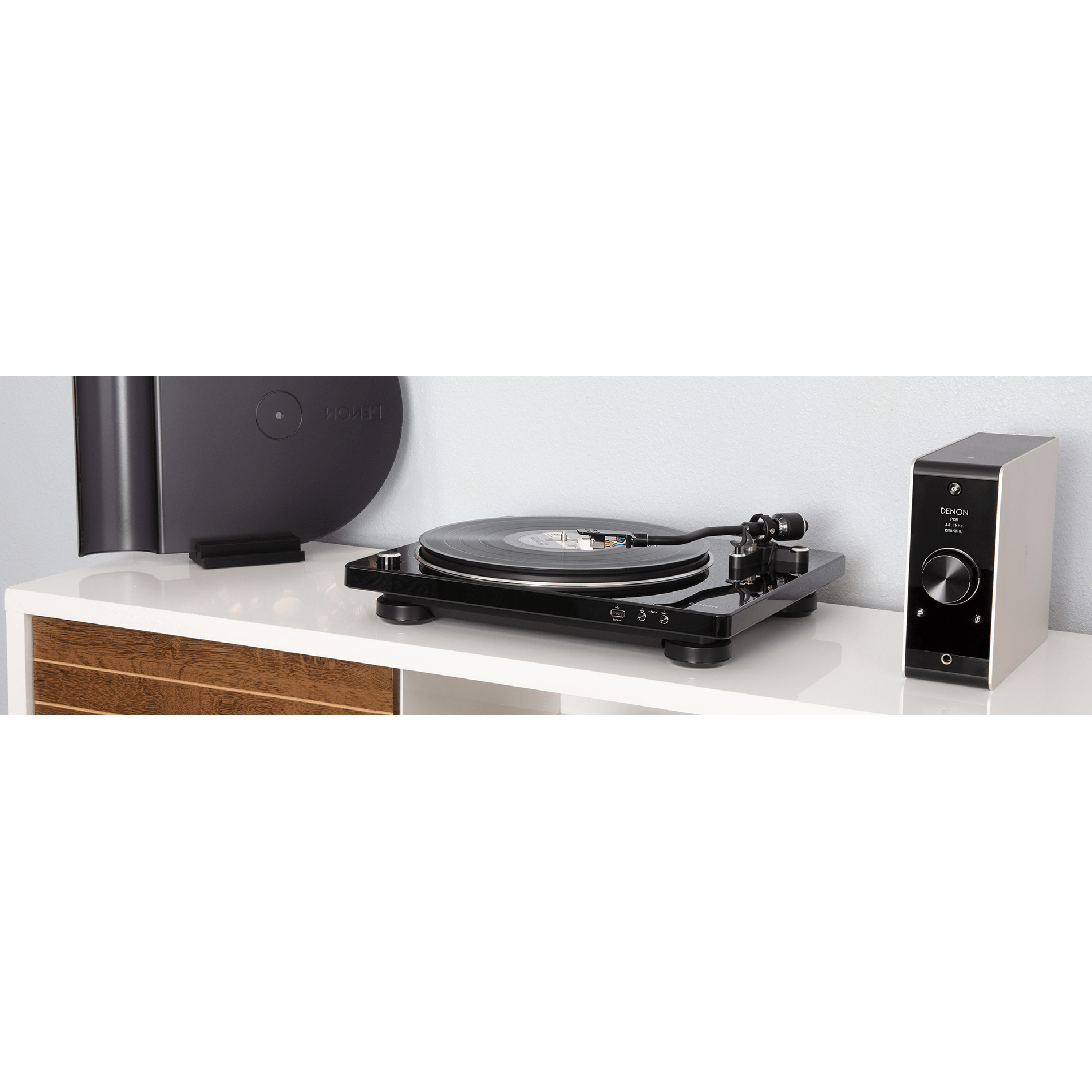 Denon DP-450 USB Noir - Platine à entrainement courroie Univers Sons