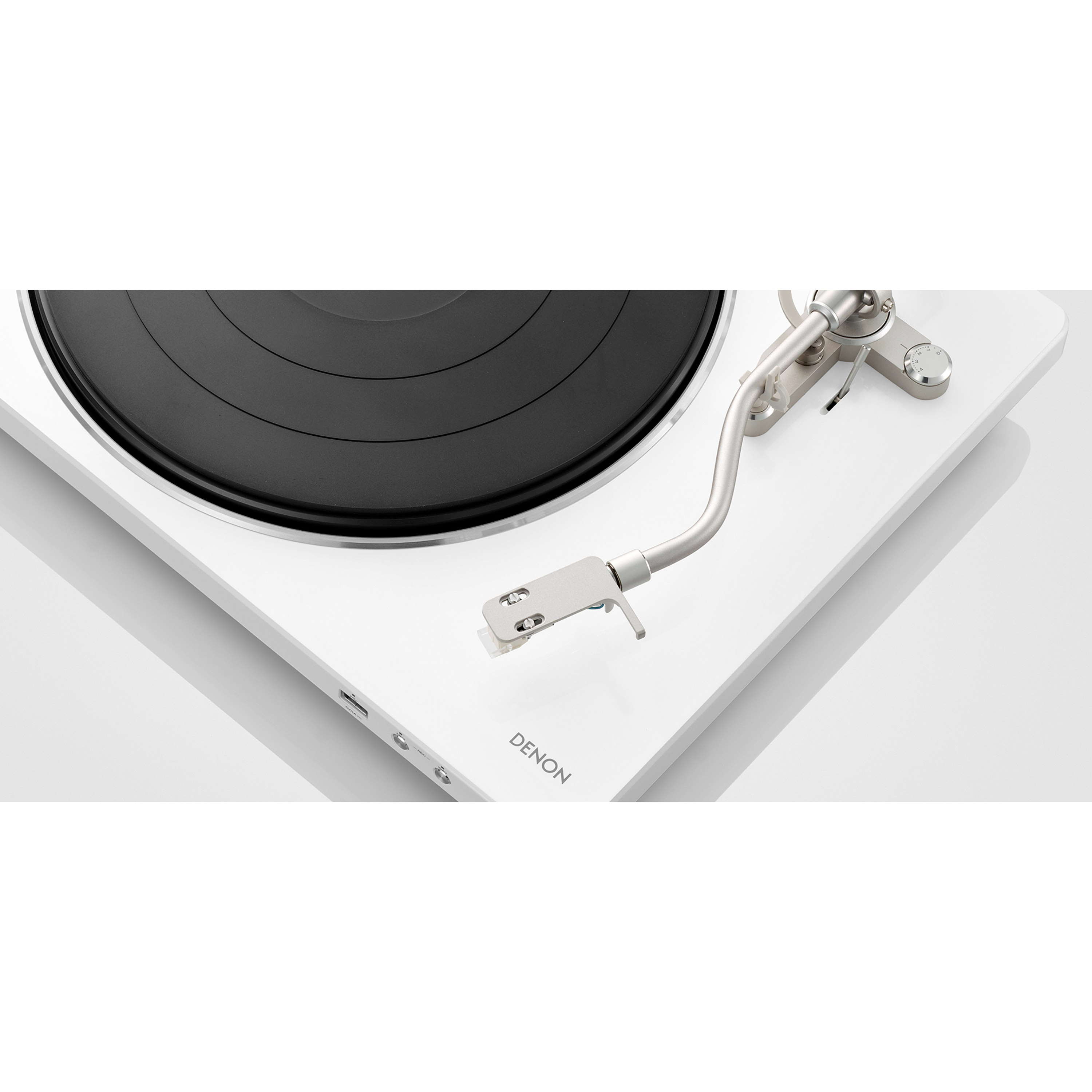 Denon DP-450 USB Blanc - Platine à entrainement courroie Univers Sons