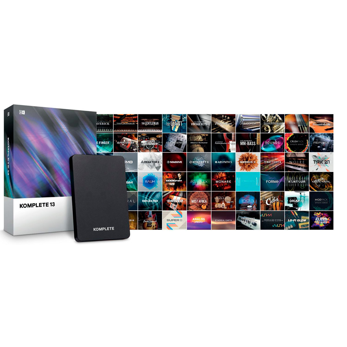 Native Instruments Komplete 13 Upgrade Select - Logiciel Instruments ...