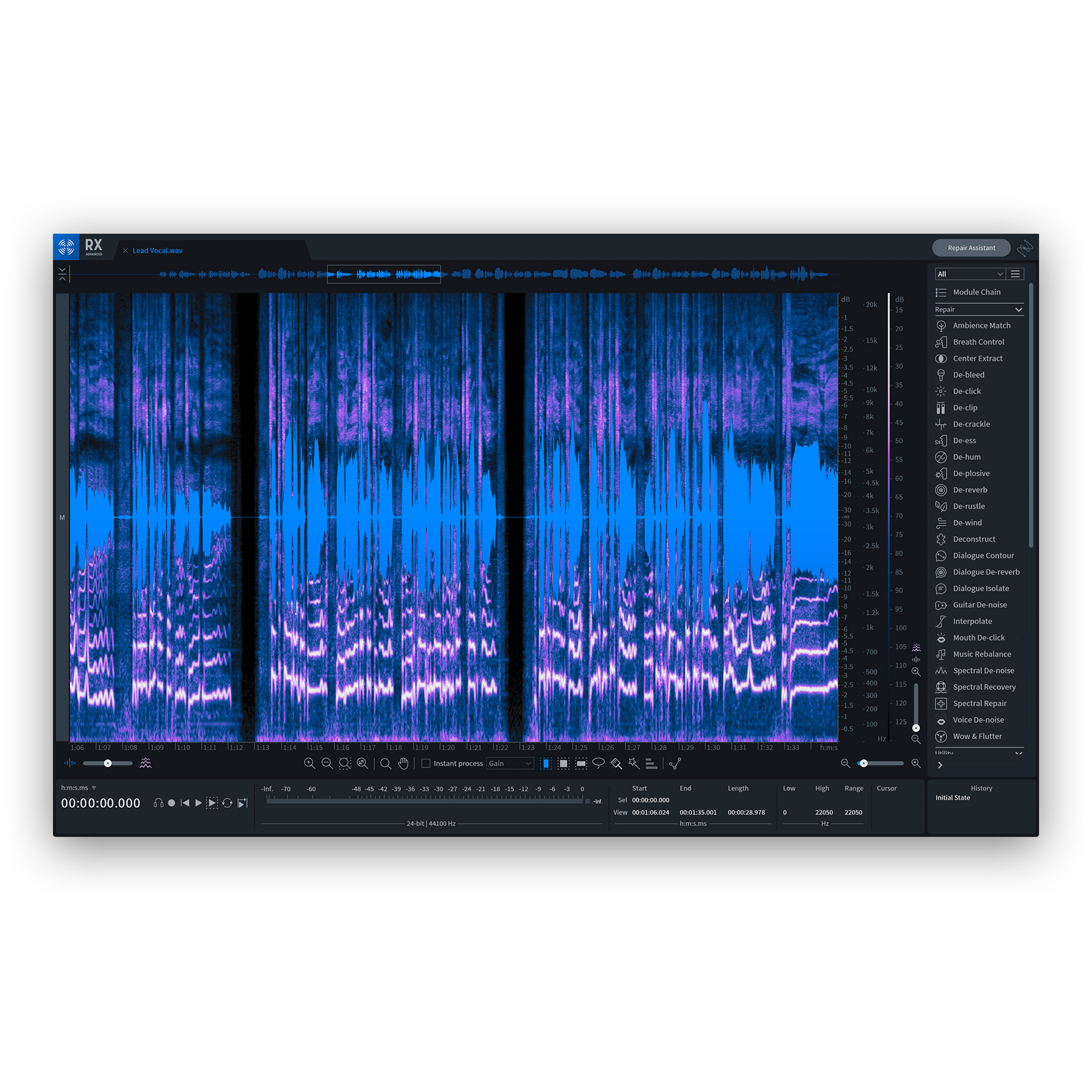 Izotope RX 8 Advanced upgrade depuis RX 1 à 8 Standard - Logiciel ...