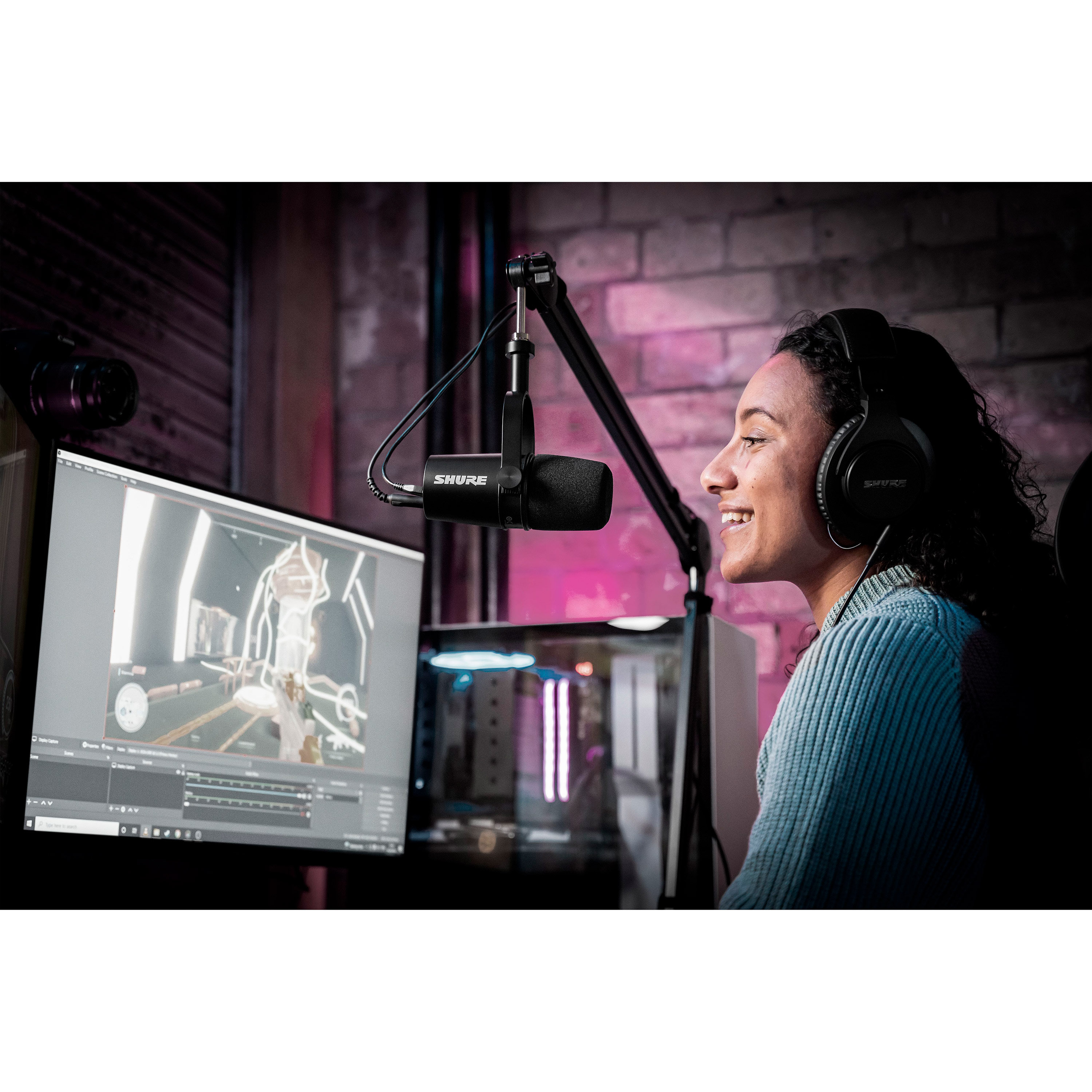 Shure MV7 K - Micro broadcast Univers Sons