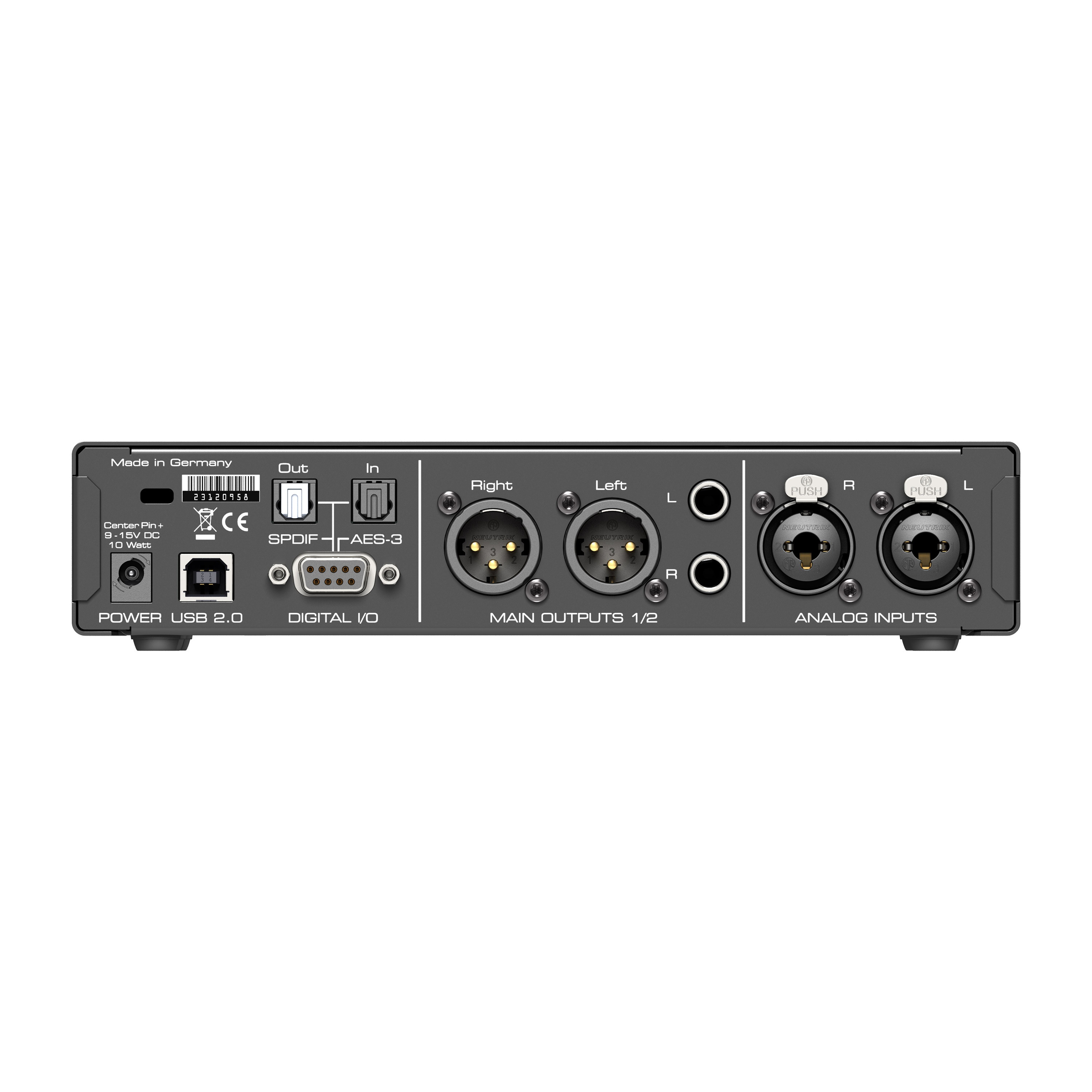 Rme ADI-2 Pro FS R Black Edition - Convertisseur A / D D / A Univers Sons