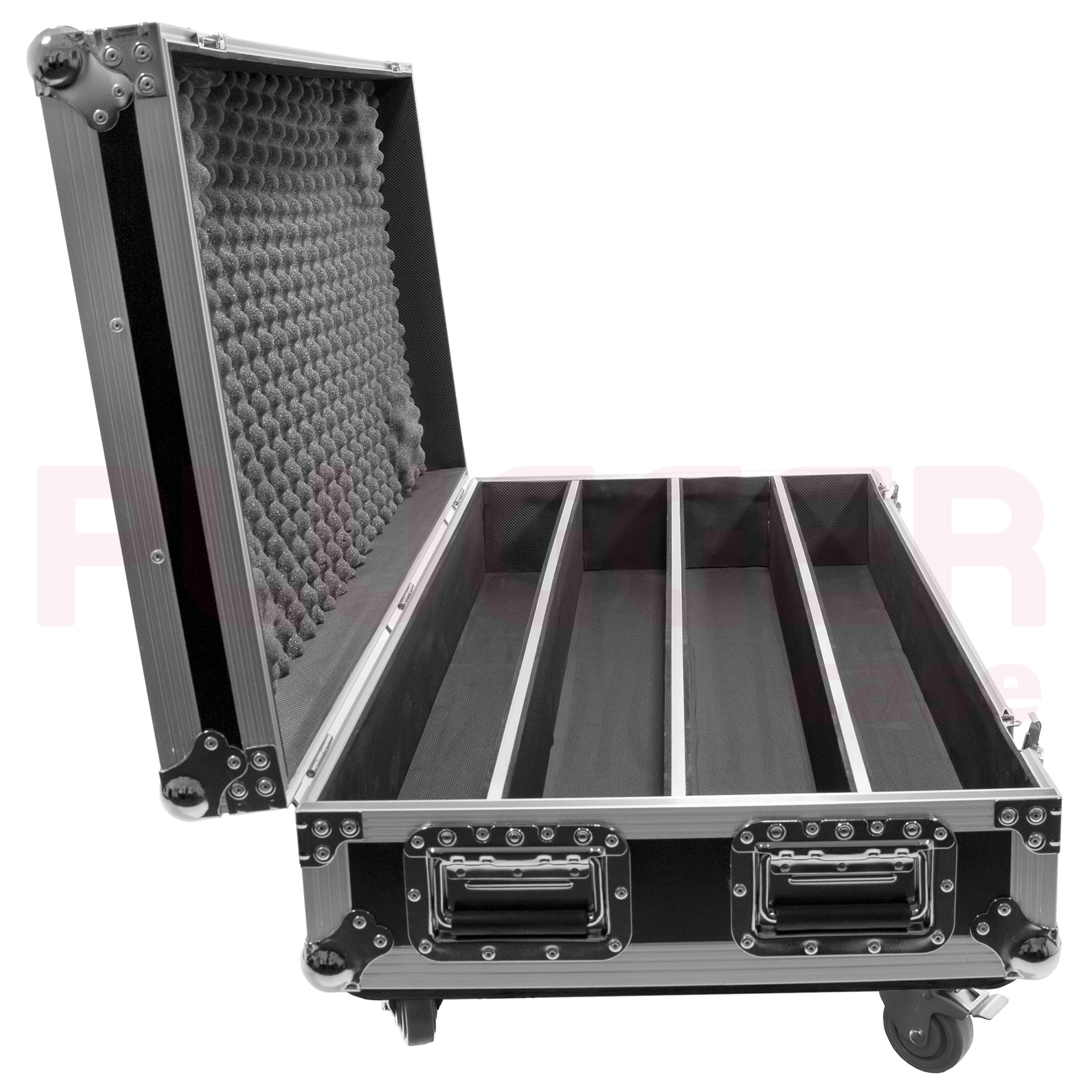 Plugger Case Flight case LEDBAR4 - Flight case éclairage Univers Sons