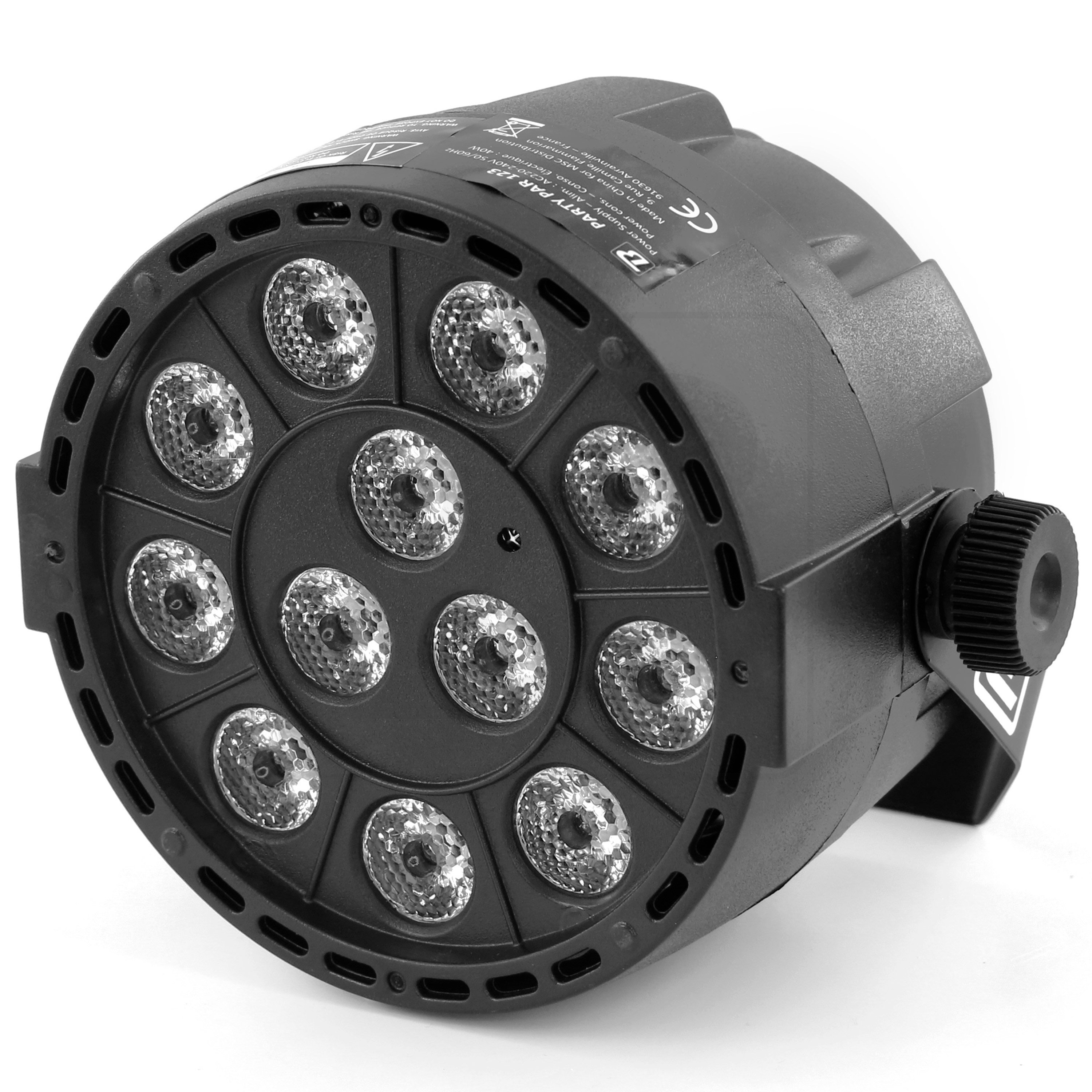 BoomTone DJ Party PAR 123 - PAR LED Univers Sons
