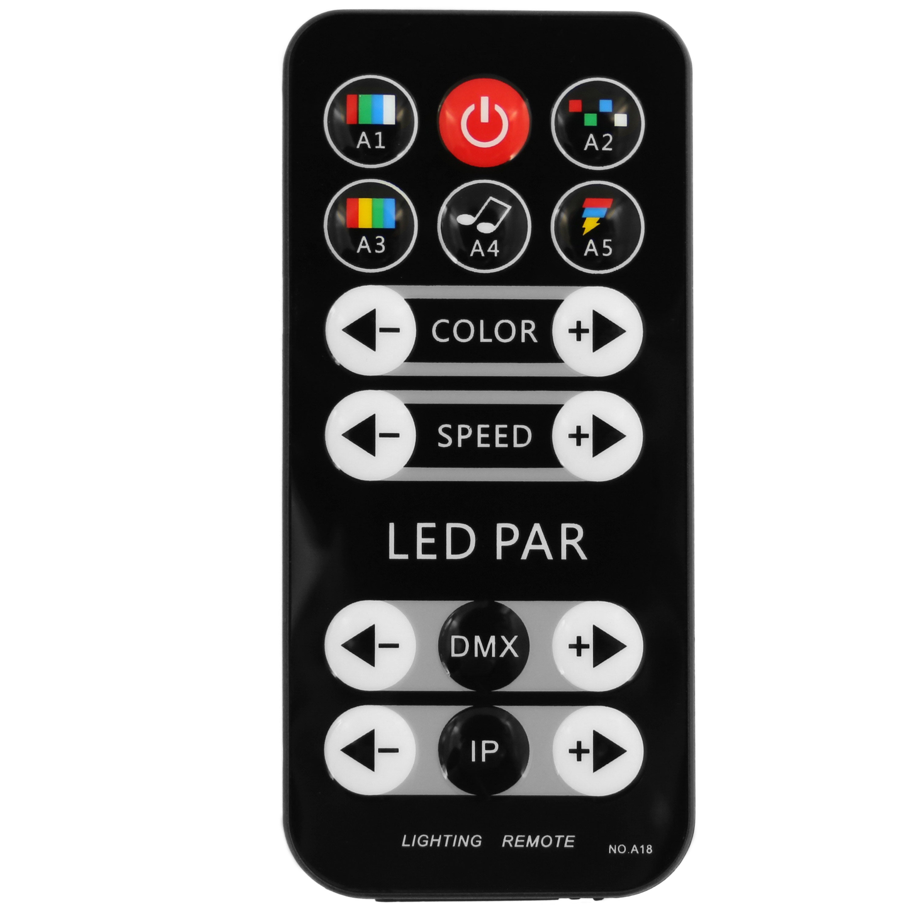 BoomTone DJ Party PAR 123 - PAR LED Univers Sons