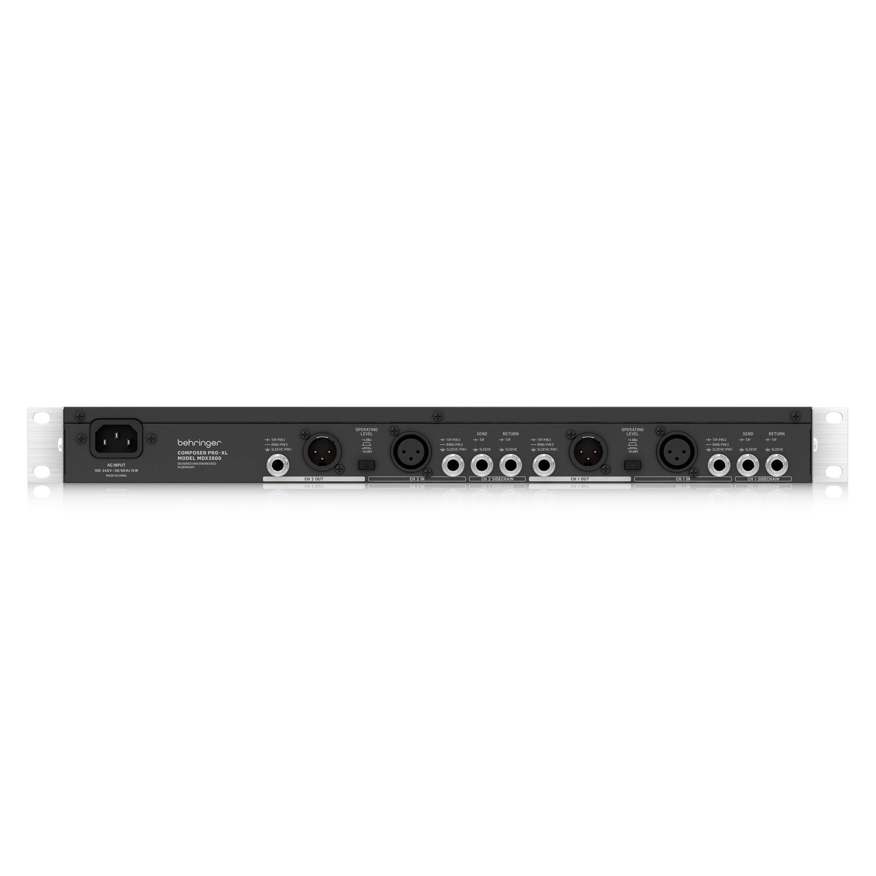 Behringer MDX2600 V2 - Compresseur / gate Univers Sons