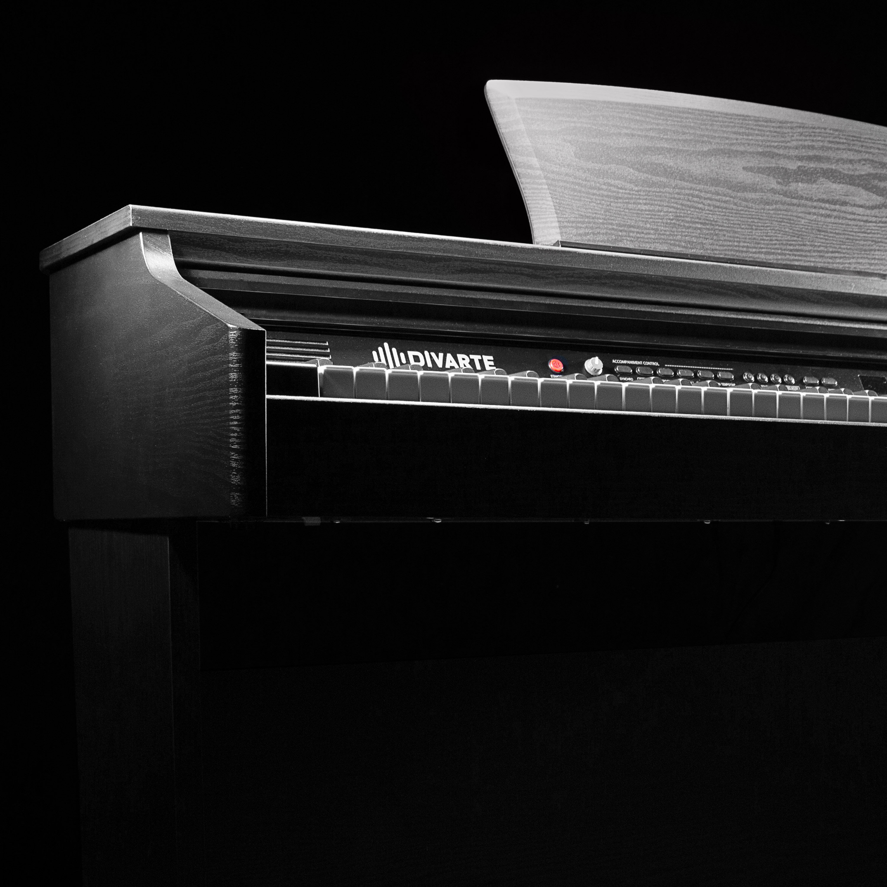 Divarte PN120 BK - Piano meuble Univers Sons