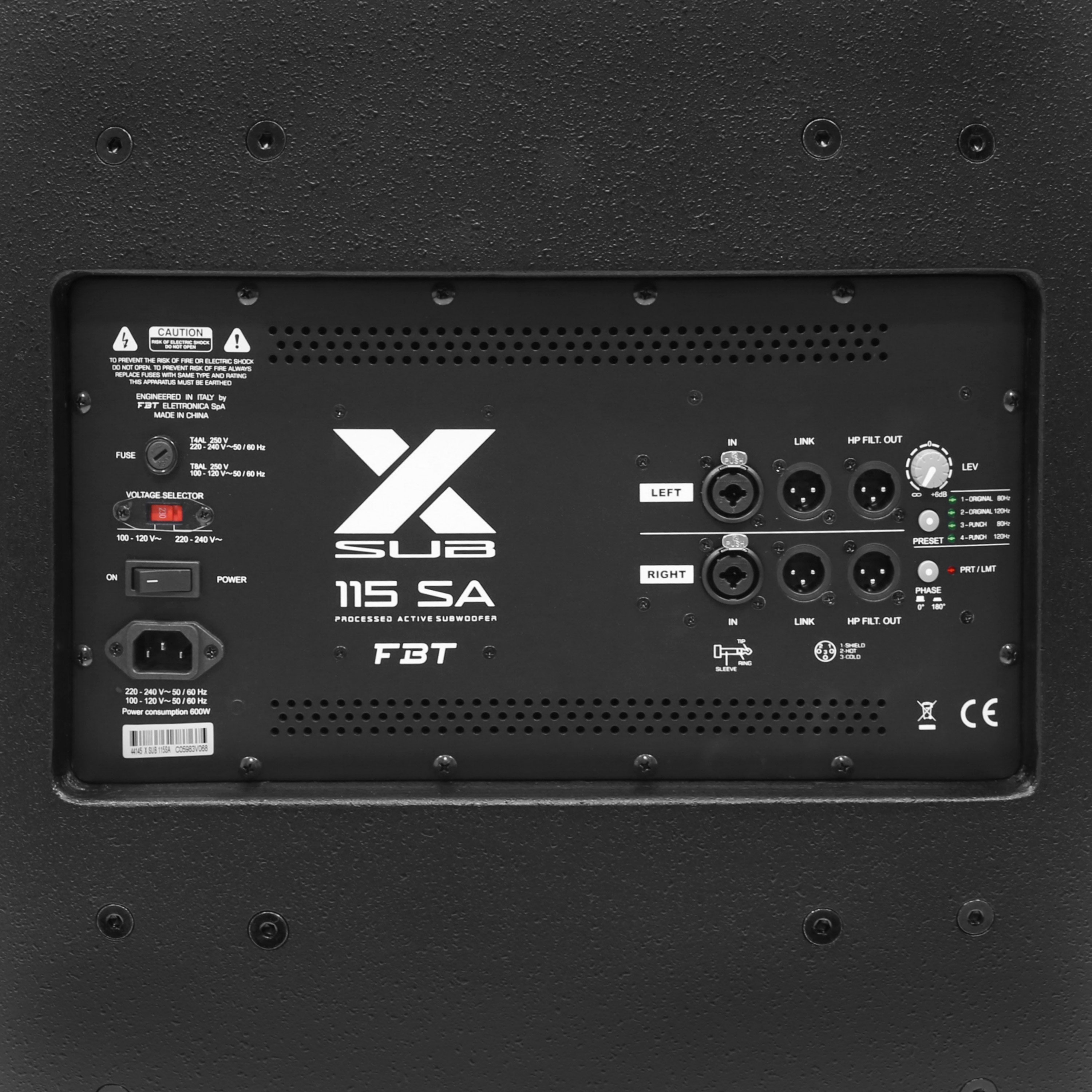 FBT Pack X-PRO 112A (la paire) + X-SUB 115SA - Pack enceintes Univers Sons