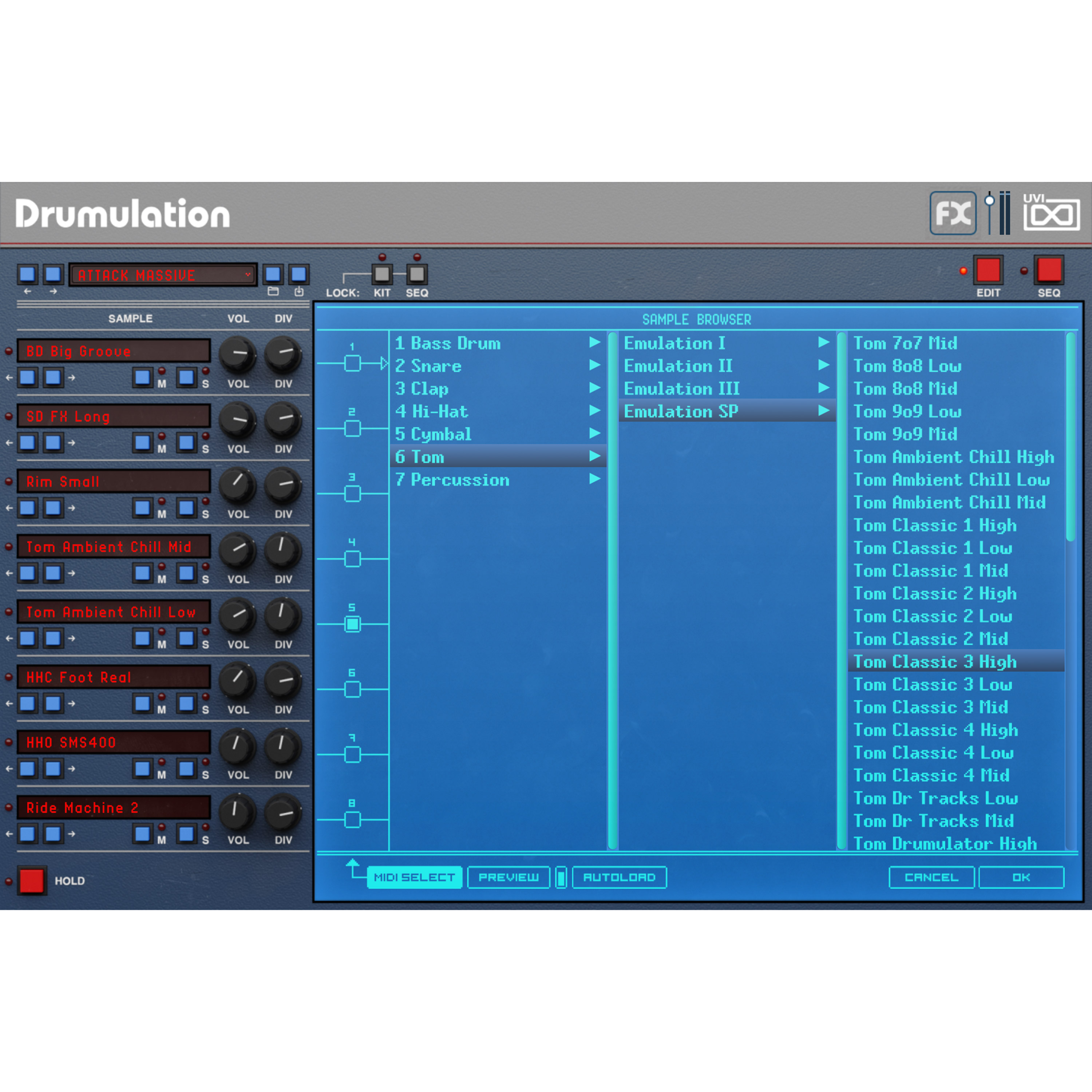 UVI Emulation II+ (licence en téléchargement) - Logiciel instruments ...