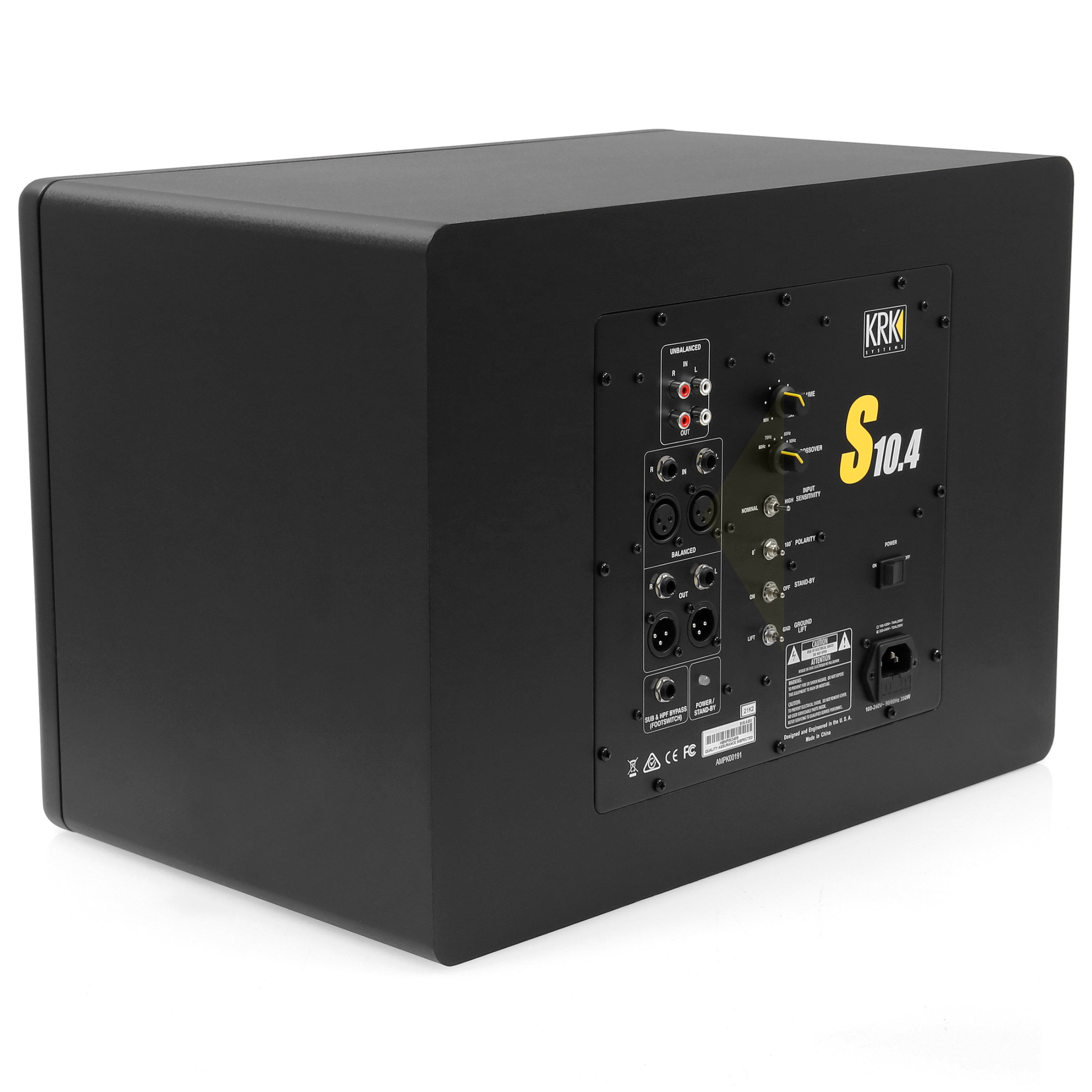 Krk Pack Rokit RP5 G4 (La paire) + Sub S10.4 - Pack enceintes ...