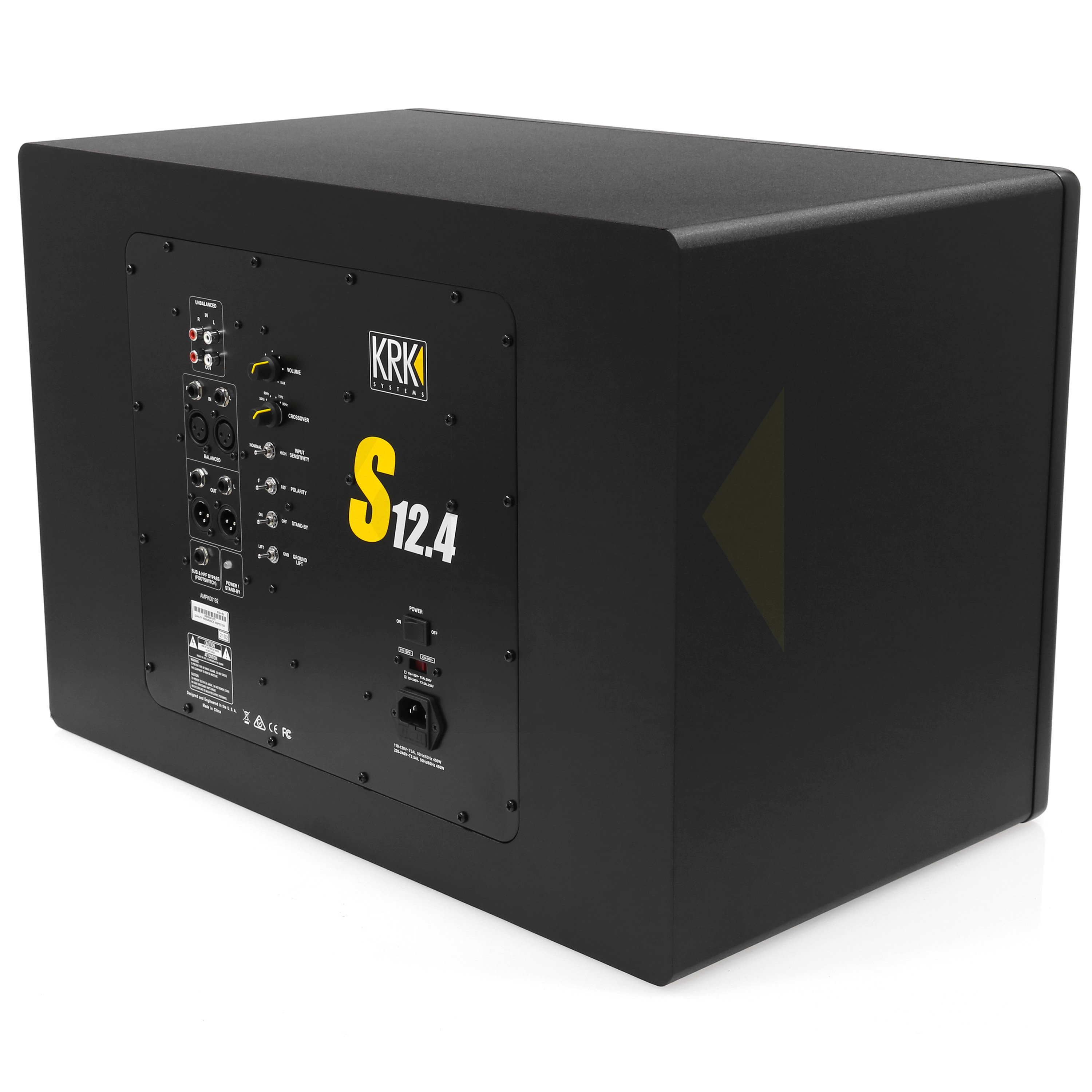 Krk Pack Rokit RP8 G4 (La paire) + Sub S12.4 - Pack enceintes ...