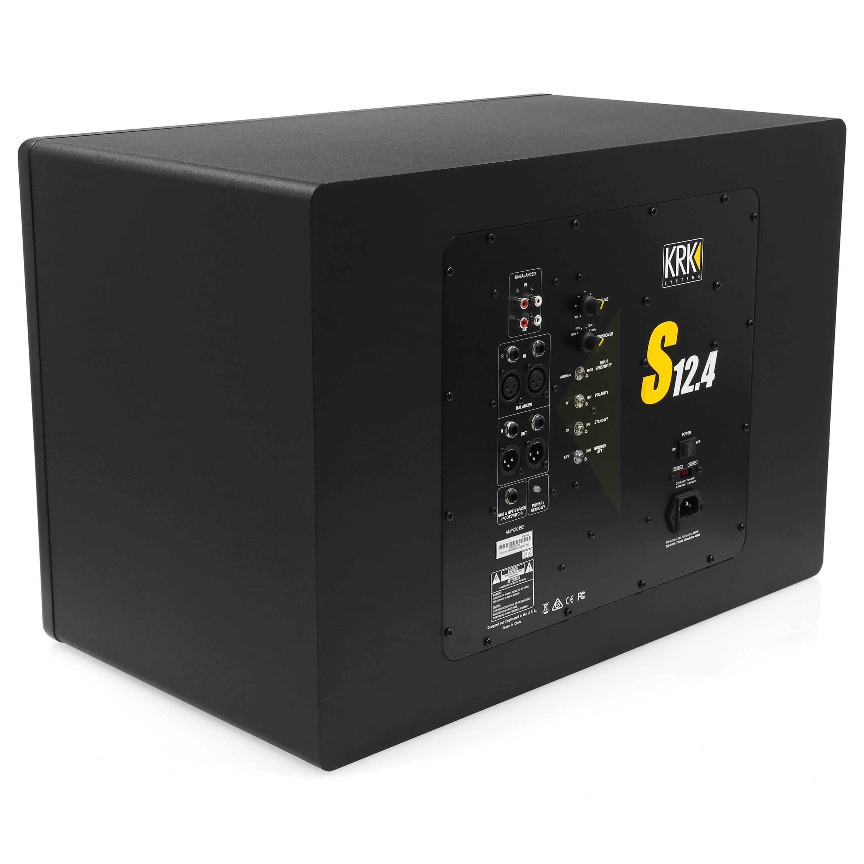 Krk Pack Rokit RP8 G4 (La paire) + Sub S12.4 - Pack enceintes ...