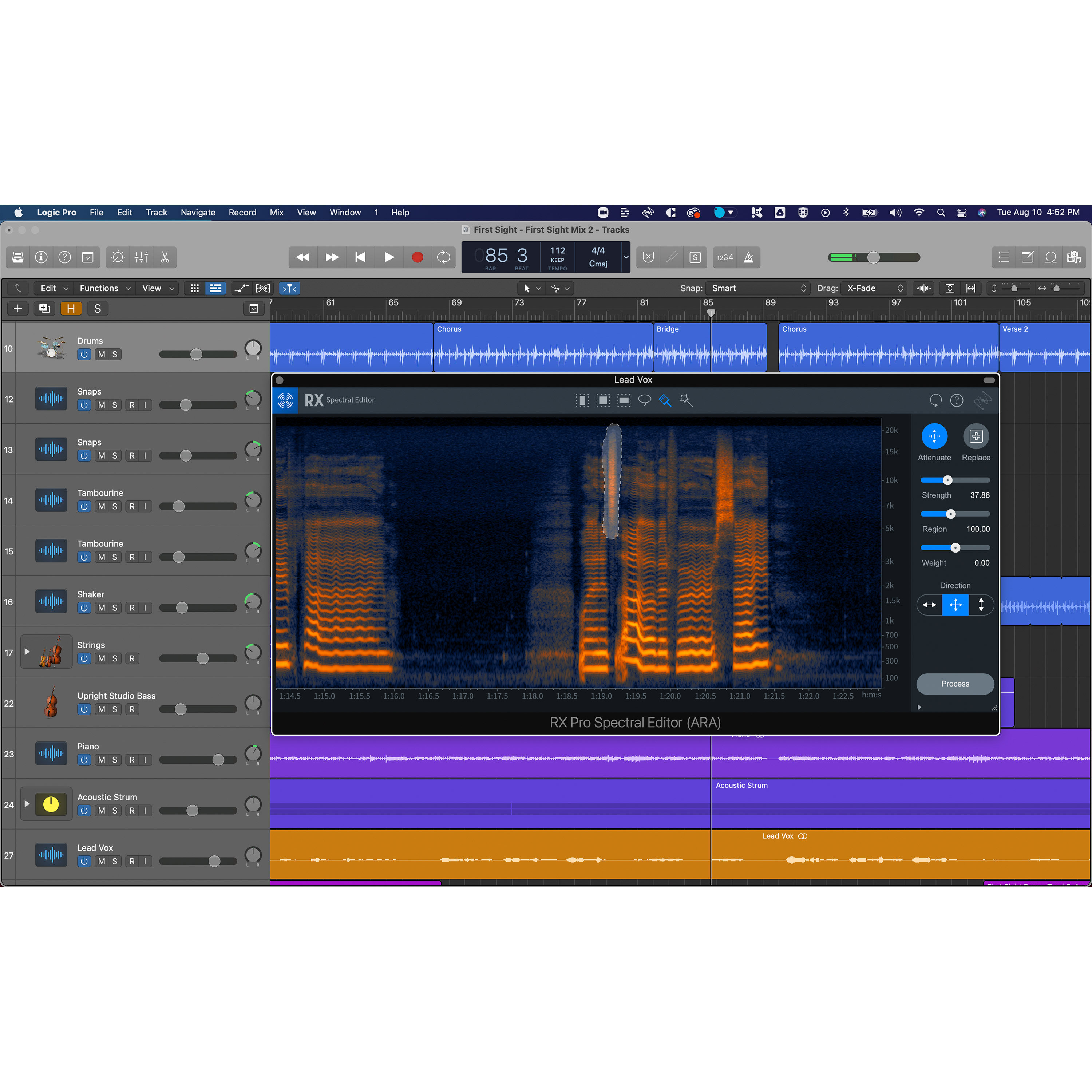 Izotope RX 9 Standard - Logiciel plugins d'effets Univers Sons
