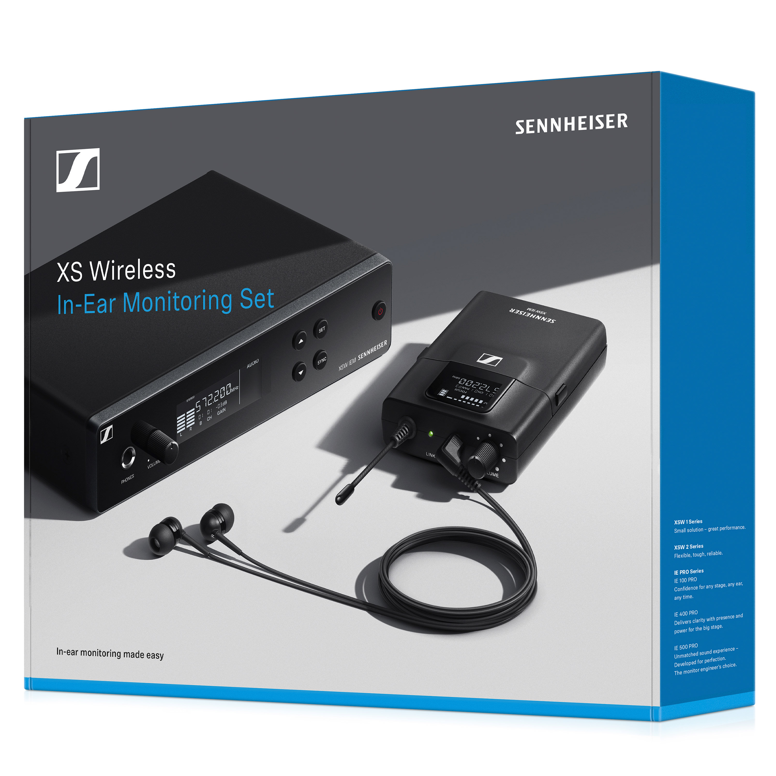 Sennheiser XSW IEM Set A - Système ear monitor Univers Sons