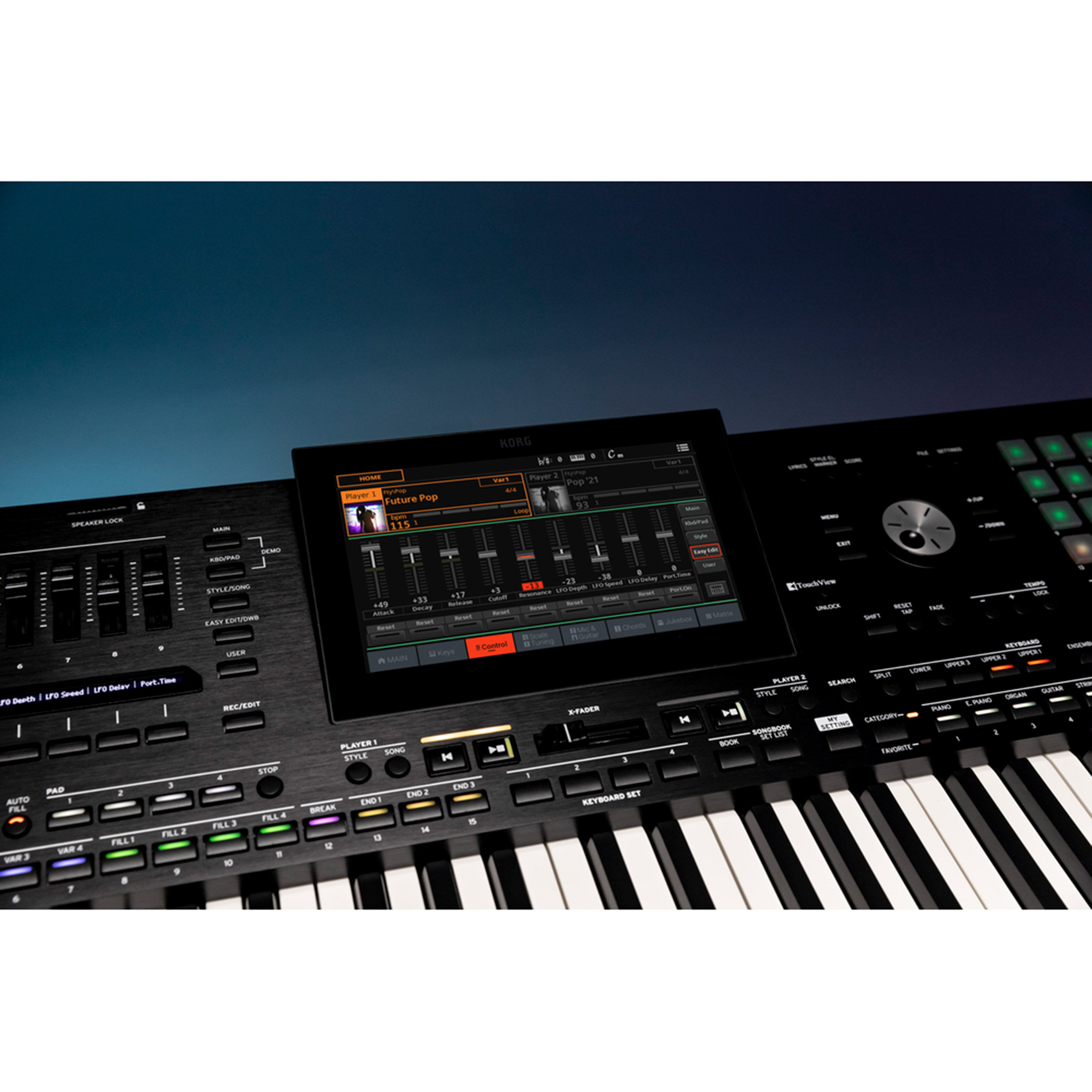 Korg Pa5X 76 - Clavier toucher dynamique Univers Sons