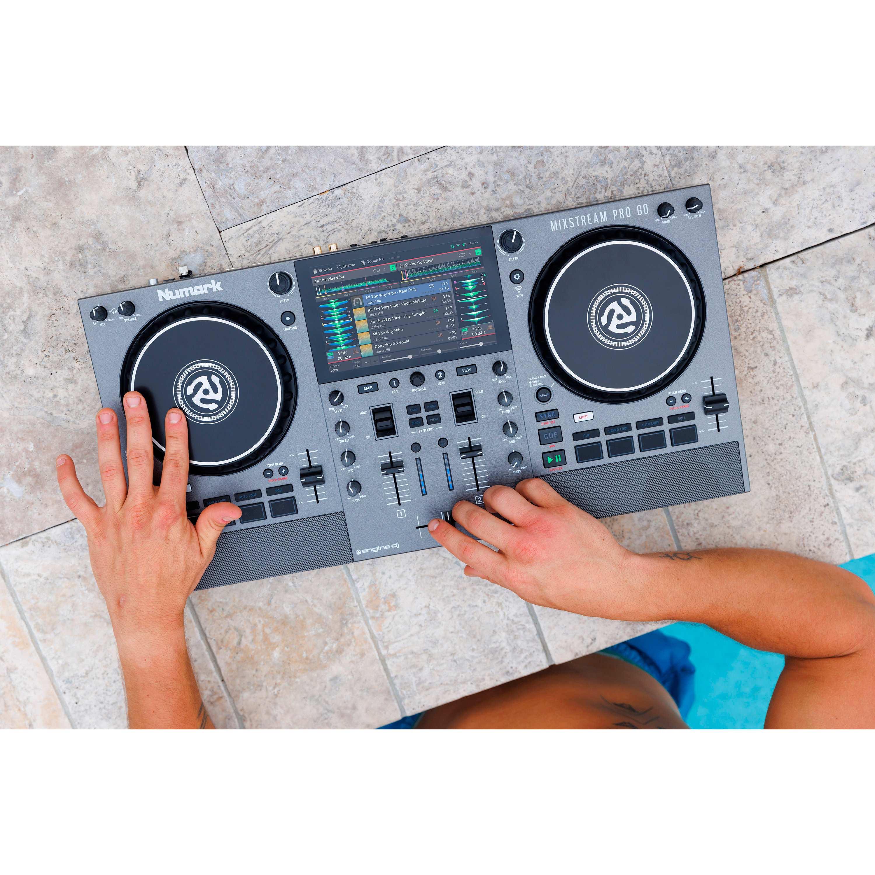 Numark Mixstream Pro Go - Contrôleur DJ autonome Univers Sons