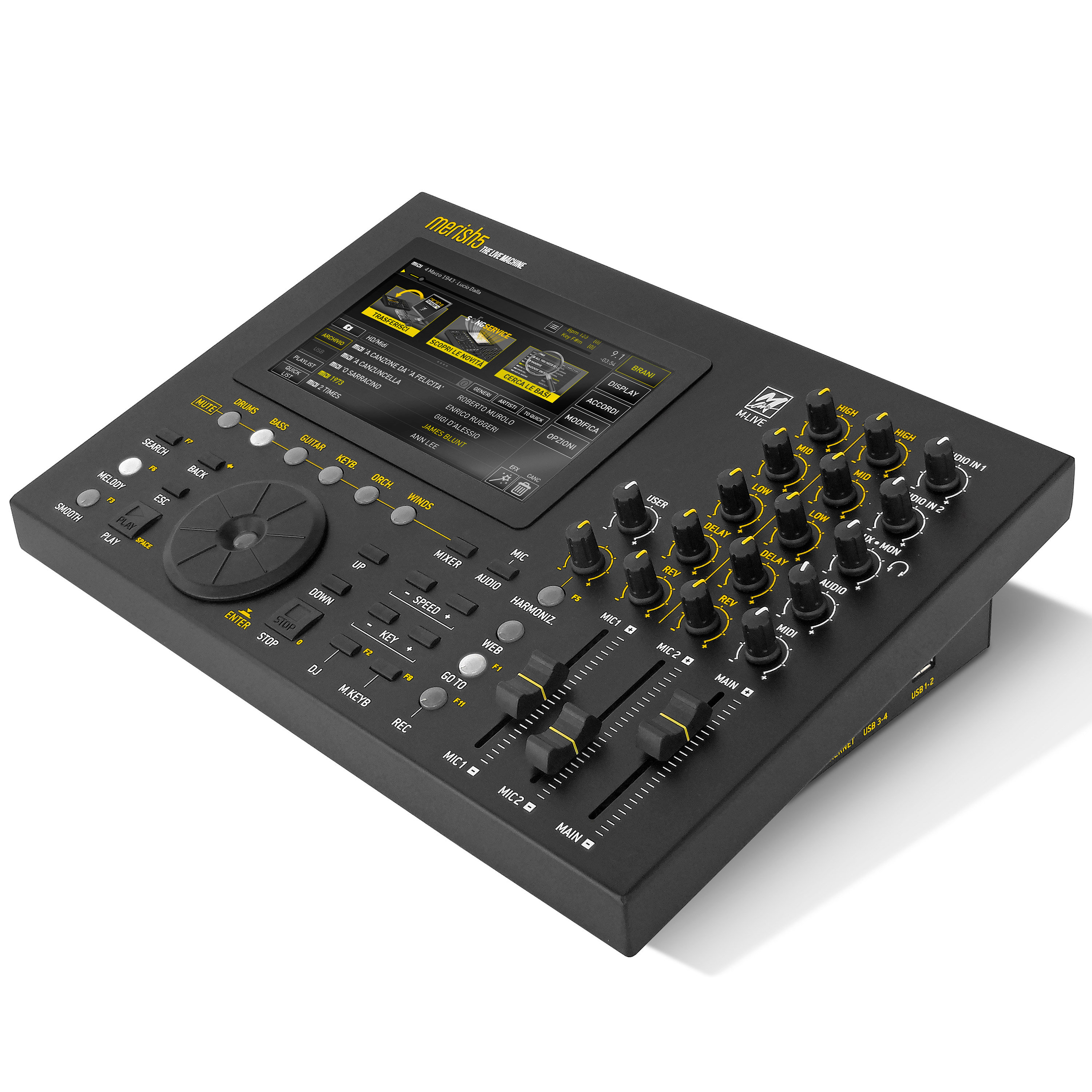 M-Live Merish 5+ Plus - Séquenceur et arrangeur Univers Sons