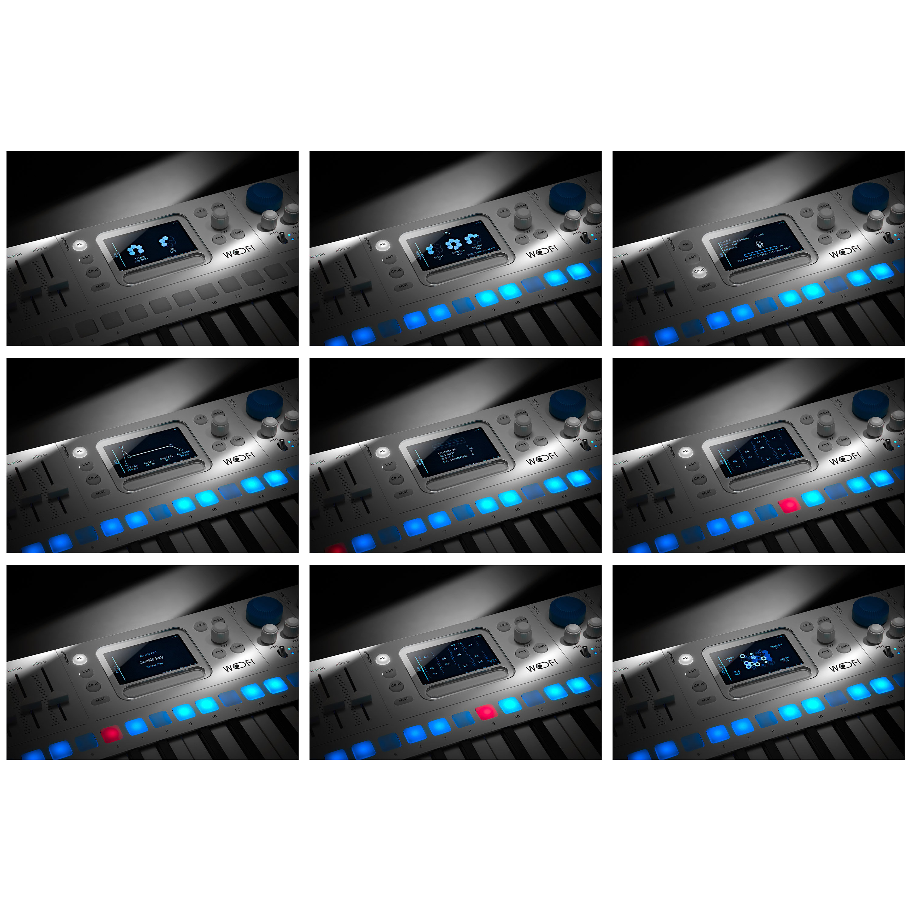 Kiviak Instruments WoFi - Sampler / grooveBox Univers Sons